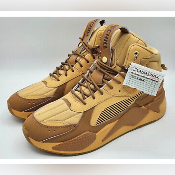 Puma | Shoes | Puma Rsx Mid Chill Sand Tan Lifestyle Sneakers Shoes ...